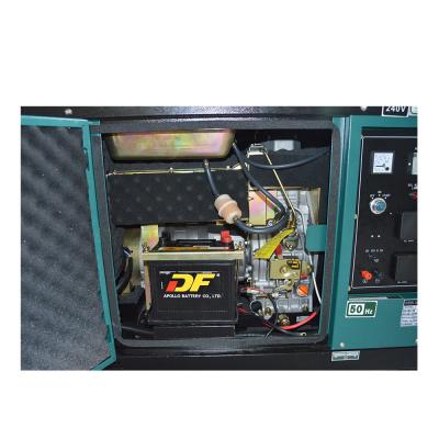 China Compact Small Portable Generator with 1 DC Outlet 3000rpm/3600rpm Engine Speed and 5Kw Output Power for sale