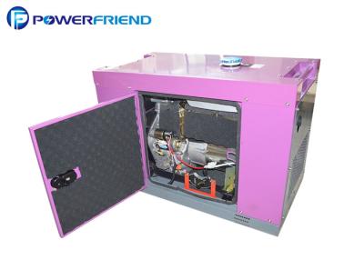 China Electric Start 6kw Small Portable Diesel Generators With Wheels For House for sale