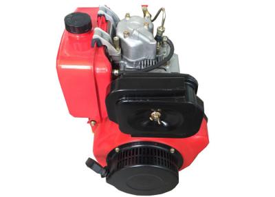 Cina I motori diesel di rendimento elevato di colore rosso 1 aria del cilindro hanno raffreddato l'inizio elettrico in vendita