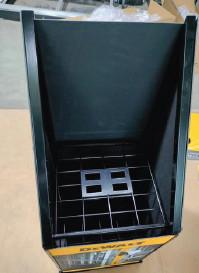 China Powder Coated Retail Snack Display Stand Commercial Retail Floor Display Stands for sale