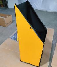 China Powder Coated Retail Snack Display Stand Commercial Retail Floor Display Stands for sale