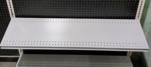 Quality High Strength Retail Store Gondola Fixtures Three Position 48"W X 13"D Grey for sale