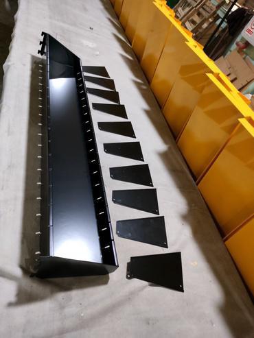 Quality Erosion Resistant Retail Shelving Accessories Metal Shelf Tray With 10 for sale