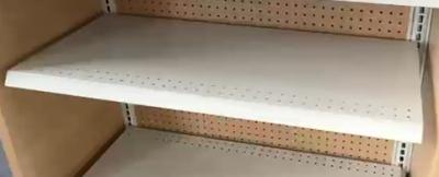 China Customizable Size White Retail Display Shelves Weldment 36
