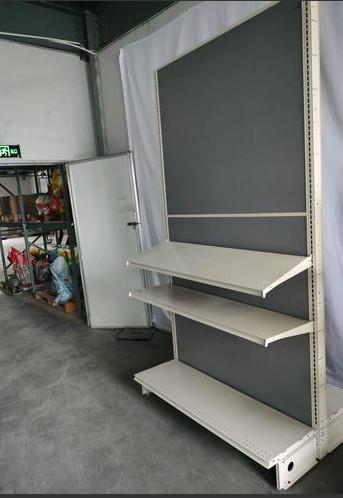 Quality Multi Tier White Retail Shelving Unit Warehouse Style Store Shelving Fixtures for sale