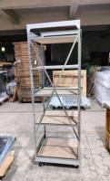Quality 25'' W X 24'' D X 77.29'' H 5 Tier Display Storage Rack Multipurpose Retail for sale