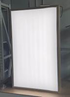 China Timber LED Light Box, Illuminated Poster Display for sale