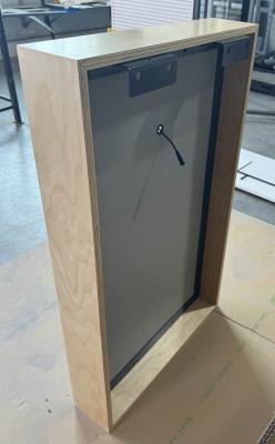 China Timber LED Light Box, Illuminated Poster Display for sale