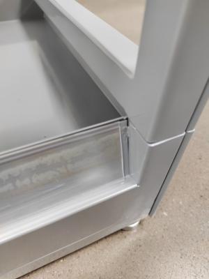 Cina At-0260 Display Rack Custom Metal Five Tier Display Fixture Store Usage Rack Supermercato, cucina domestica, argento in vendita