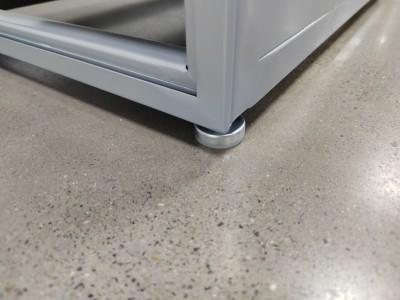 Cina At-0260 Display Rack Custom Metal Five Tier Display Fixture Store Usage Rack Supermercato, cucina domestica, argento in vendita