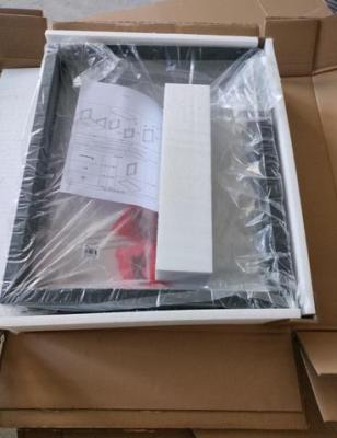 China AT-0263 Customized Display  End Table, Matte Black Metal Square Side Table for Living Room for sale