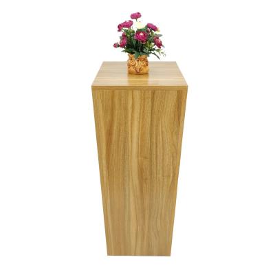 China AT-0267 42" Display Stand Tall Cube Pedestal Display Glorifier Riser Flower Sculputure Lamp Stand, Dimension and Color Customized for sale