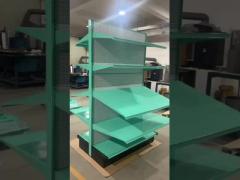 Display a prova di ruggine Gondola metallo al dettaglio Display a scaffale Gondola Display Stand personalizzabile
