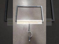 AT-0274 Custom Display Rack Graphic Holder Metal Display Fixture Customized Color