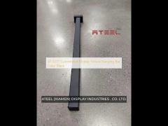 at-0271 customized display fixture hanging bar color black