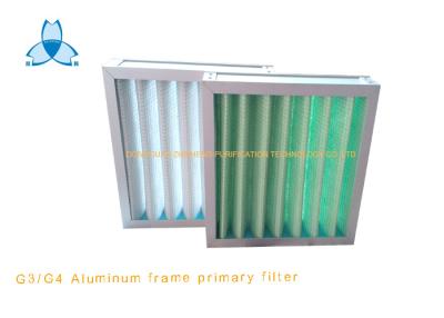 Cina La pagina di alluminio ha pieghettato pre il filtro dell'aria/filtro grezzo dal sistema di HVAC o del condizionamento d'aria in vendita