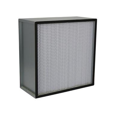 China H12 HEPA Air Filter Customized Size Initial Pressure Lower Than 120 Pa for sale