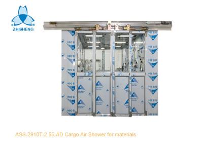 Cina Passare i materiali ed il tunnel della cascata di particelle del carico delle merci con 4 portelli scorrevoli automatici della foglia in vendita
