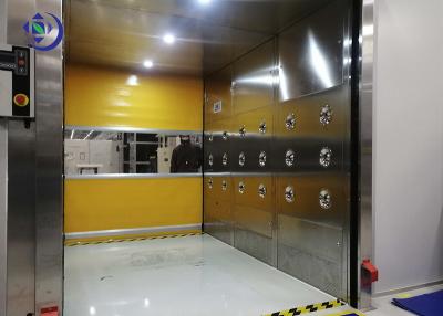 Cina Tunnel della cascata di particelle degli sportelli del rotolo per la fabbrica di Foxconn in vendita
