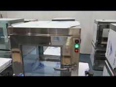 Electric magnetic  Interlock Transfer hatch For Clean Room, stainless steel 304, outside type doors