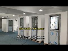 Ducha de aire de cuarto limpio industrial con ventilador centrífugo para la industria farmacéutica