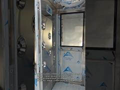 Sala limpia Ducha de aire de acero inoxidable Solución de alto rendimiento para los estándares de sala limpia