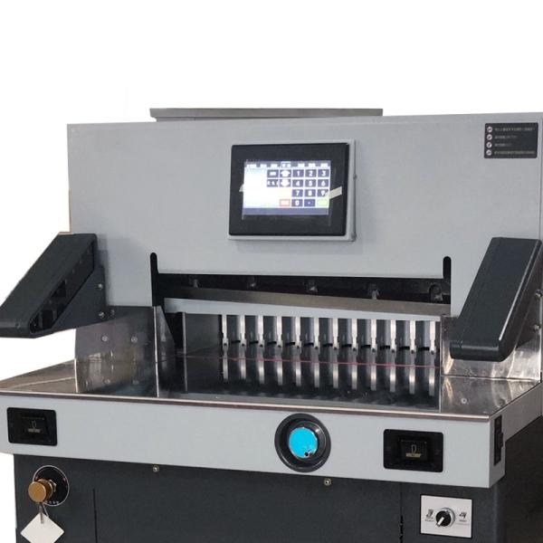 Quality High Quality 7 Inch Touchscreen Programmable Paper Cutting Machine Automatic for sale