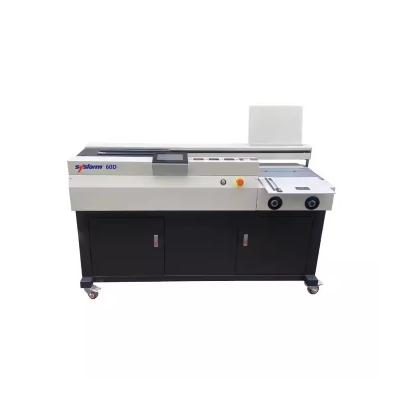 China Fully Automatic A3/A4 Book Binder Intelligent Perfect Binding Machine Convenient Side Glue Hot-Melt Bookbinding Electricity for sale