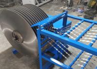 China Galvanized 3.0kw 0.45mm Razor Wire Making Machine for sale