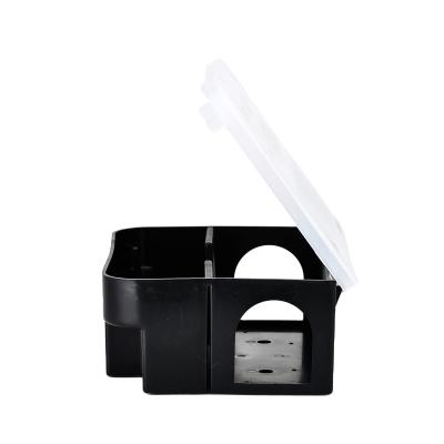 China 1 Capacity Durable Plastic Rat Mouse Mice Rodent Bait Snap Station Box Pest Control for sale