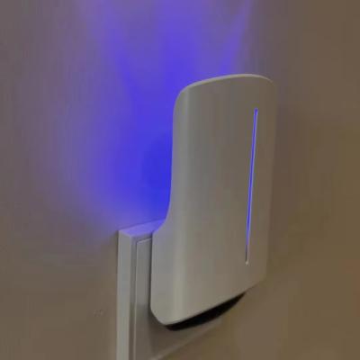 China Plug-in de parede em mosquito assassino lâmpada trapaça de mosquito de trapaça de mosquito voador com almofadas de cola pegajosa à venda