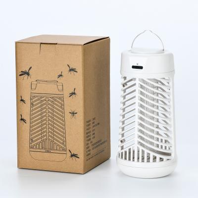 China 2024 Nice Mosquito Killer Lamp Custom Design Chargeable UV Light Fly Trap for Moths in Applicable Area 20-50 Square Meters for sale