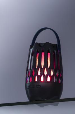 Cina Campeggio Lampada anti zanzara multifunzionale Bug Zapper Flame Bluetooth Night Light in vendita