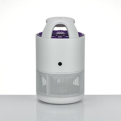 중국 실내 ABS 재충전 가능한 테이블 전기 모기 덫 LED 램프 저소음 대기 빛과 LED UV395 * 8pcs 판매용