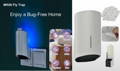 China 80g Insect Trap With Sticky Paper Plug In LED UV395x8pcs for sale