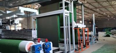 China 2.6M TPE PE Deklaagtapijt Steunmachine voor Kunstmatig Gras Te koop