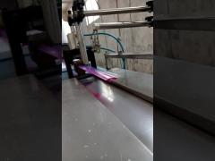 Transparent Poly Vinyl Chloride PVC Profile Extrusion Line Data Strips Extrusion Line