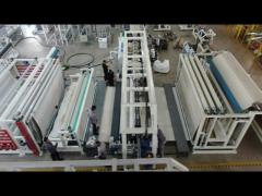 4M Customize TPE Carpet Back Coating Machine For Tufted Carpet