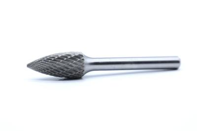 China ISO9001 Certified Carbide Rotary Burr SG-5ZM High Precision 25mm Cut Length for sale