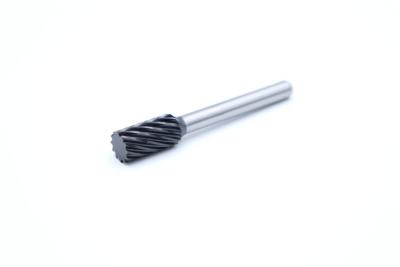 China YG8 Grade 10mm Cut Diameter Silver Braze Carbide Rotary Burr for General Metal Processing for sale