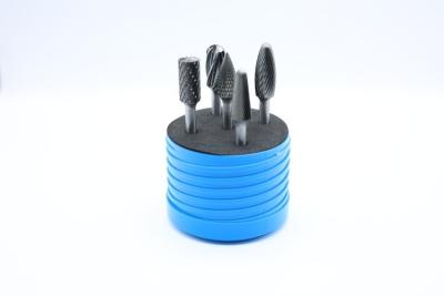 China 5-Piece Carbide Rotary Burr Set with 12.7mm Cut Diameter and 6mm Shank for Multi-Material Work for sale