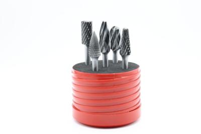 China 5-Piece Carbide Burr Set with 12.7mm Cut Diameter and 6mm Shank for Metalworking for sale