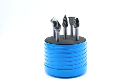 China 5-Piece Tungsten Carbide Rotary Burr Set with 6mm Shank for General Machining for sale