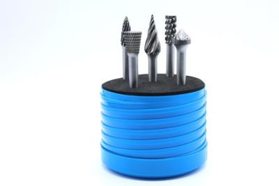 China 5 Pieces Multi-Cut Carbide Rotary Burr Set with Tungsten Carbide Material and 6mm Shank for Various Machining Tasks for sale