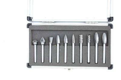 China 10-Piece Burr Set in Storage Case – Essential Kit for Metal Finishing for sale