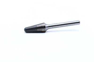 China SL-4M Taper with Radius 12.7mm Cut Diameter YG8 Grade Semi-finished Carbide Rotary Burr for Custom Grinding for sale