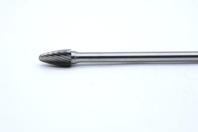 China Single Cut Tungsten Carbide Burr with 170mm Overall Length for Deep Cavity Work for sale