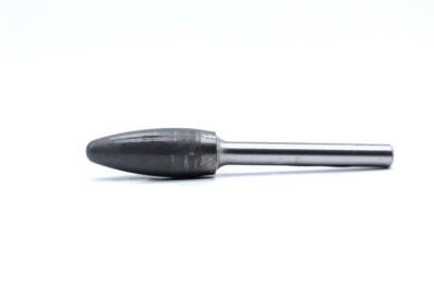 China Flame Shape Carbide Burr Blank with 12.7mm Head Diameter for Custom Tooth Grinding - Silver Braze Type for sale