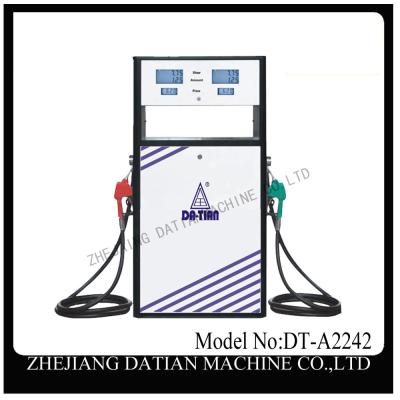 China service staion 1.6 meter height 220V dual fuel oil dispenser for sale