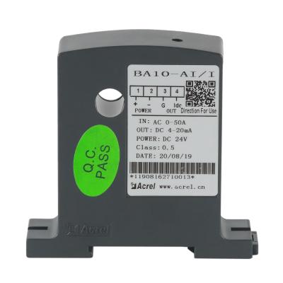 China Acrel 300286.SZ AC current sensor  BA10- AI/I aperture 10mm  with 0-50A in 4-20mA analog output for sale